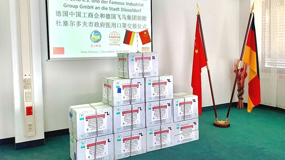 CIHD und Famous spenden OP-Masken an die Stadt Düsseldorf - CIHD ...